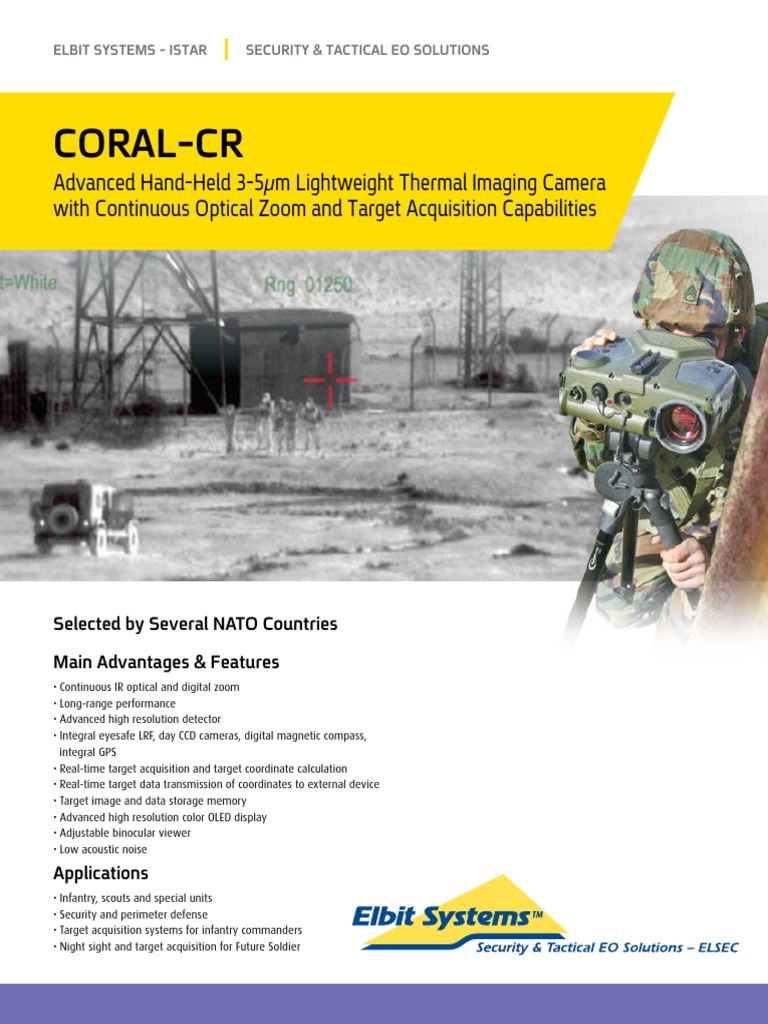 Coral CR | PDF | Thermography | Zoom Lens