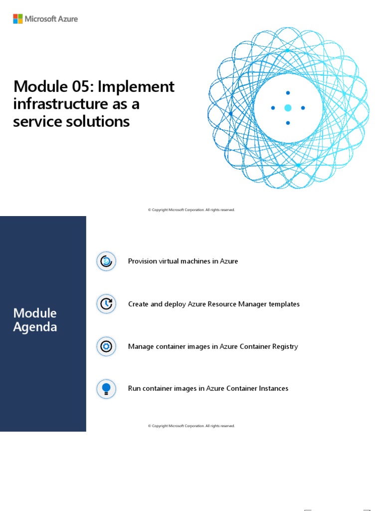 Module 05 Implement Infrastructure As A Service Solutions | PDF | Microsoft Azure | Databases