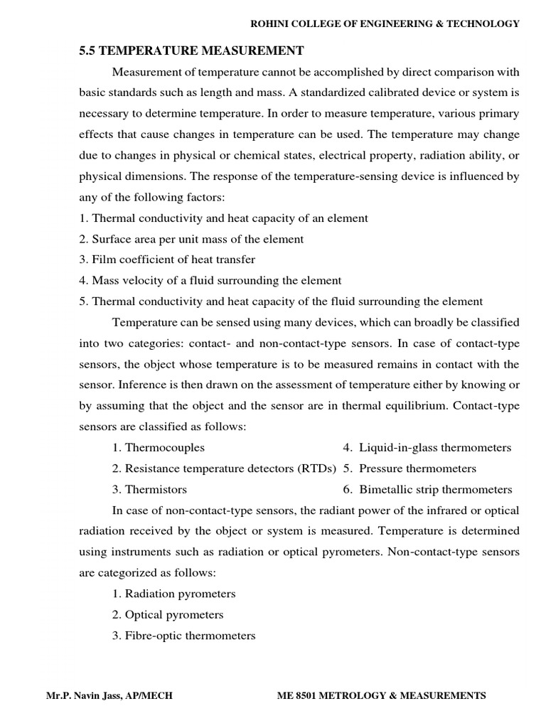 Rohini 48741650119 PDF | PDF | Thermocouple | Electrical Resistance And Conductance