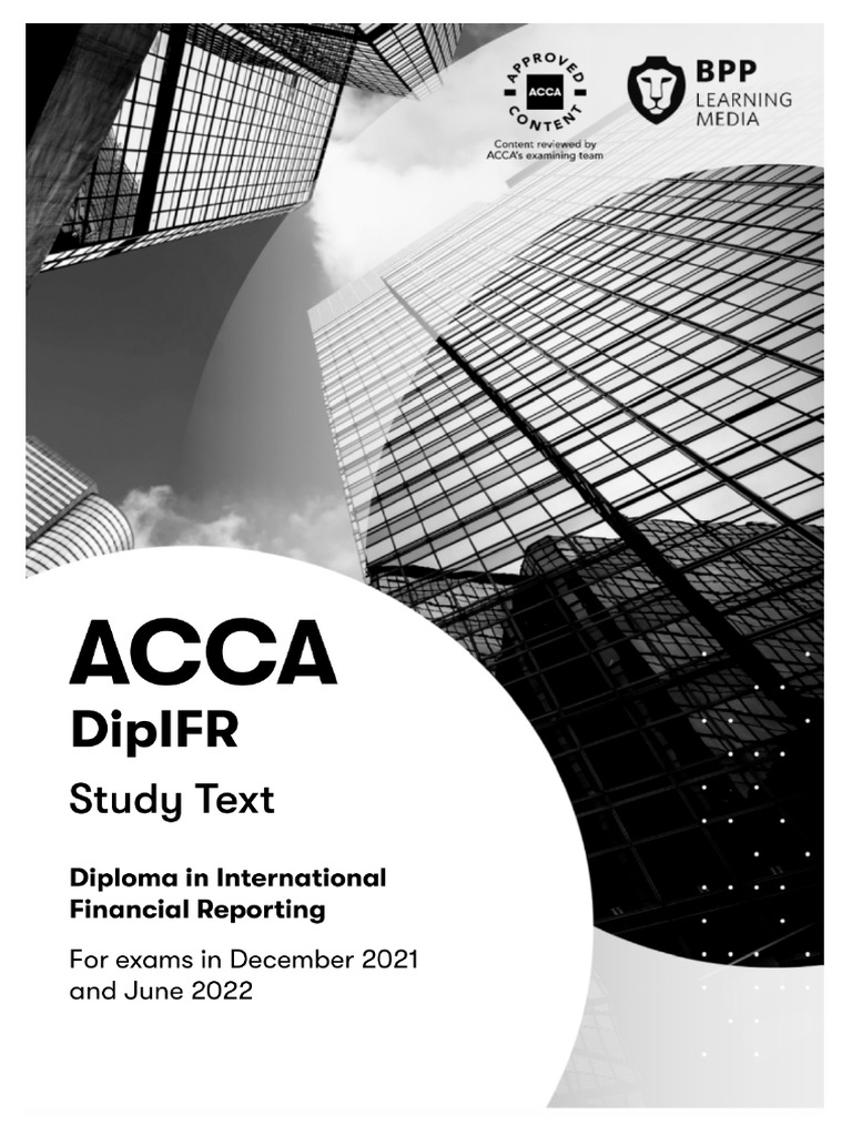 BPP Ifrs Dip 2022 Good PDF | PDF