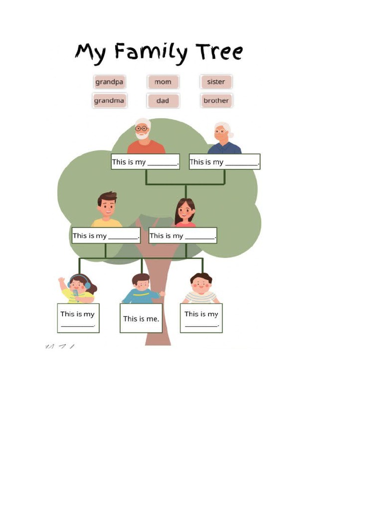 Family Tree Class 1 | PDF