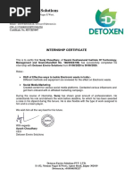 Mohite Construction: Civil Engineer Experience Certificate Letter | PDF