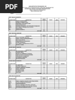 BSHM Curriculum Overview 2025-2026 | PDF