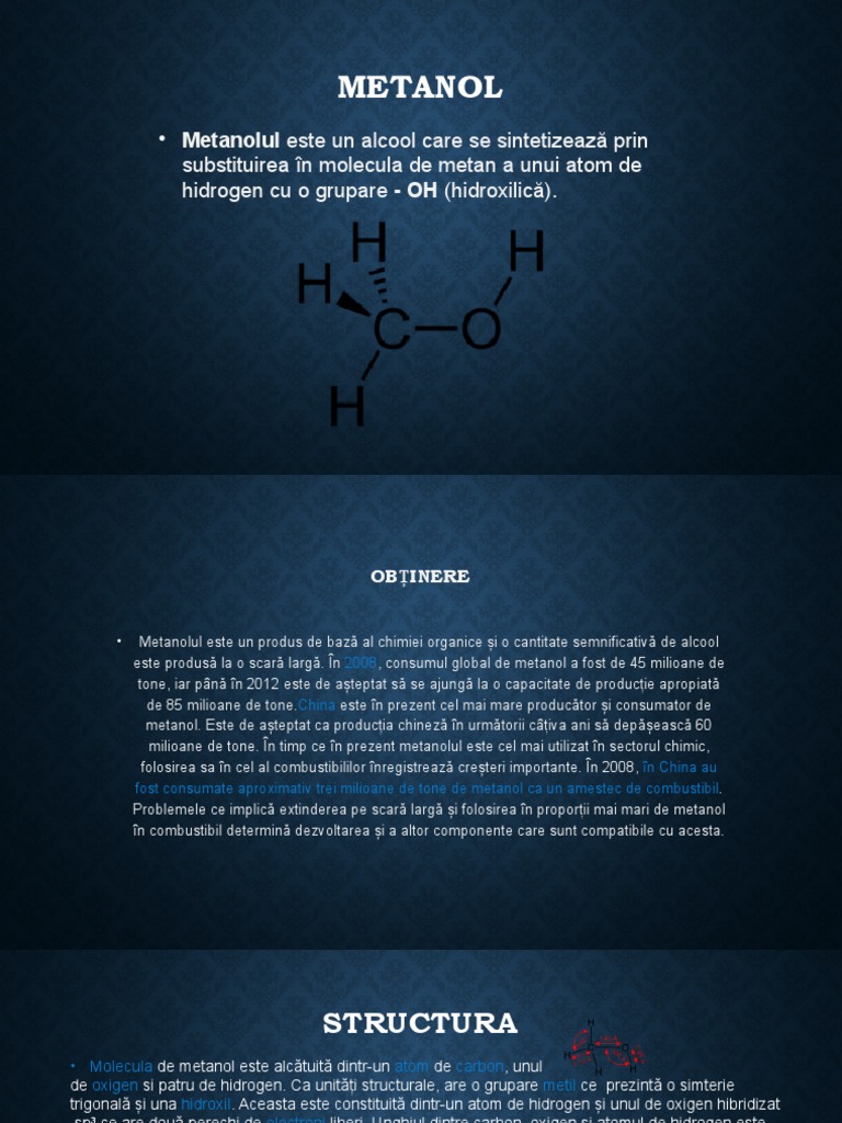 Metanol | PDF