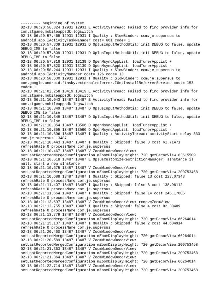 Mod Menu Log - Com - Je.supersus | PDF | Java (Programming Language) | Computing