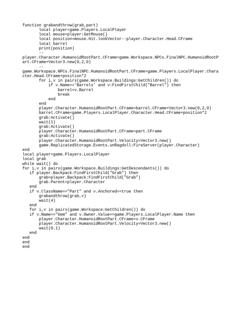 Bulked Up Script | PDF