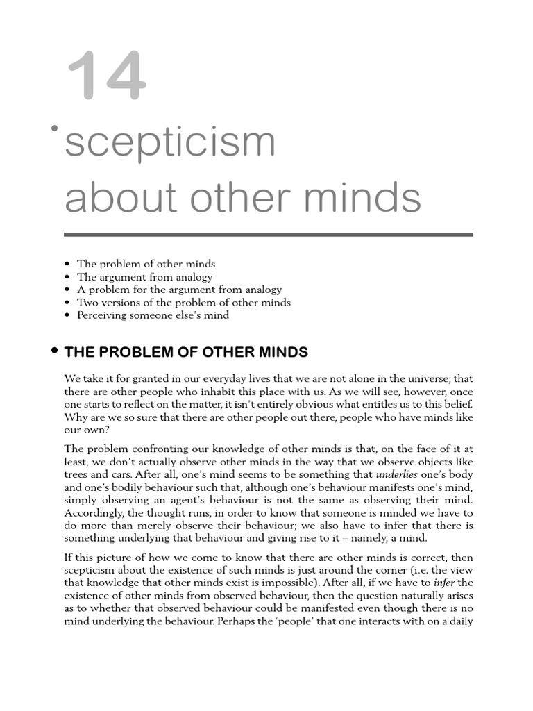 UNIT 3 Pritchard | PDF | Mind | Knowledge