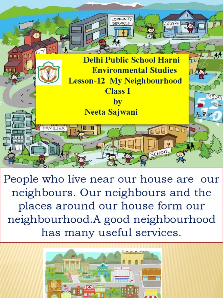My Neighbourhood for Class 1 | PDF | Career & Growth | Social Science