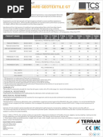 Technical Data Sheets of BIDIM GEOTEXTILES | PDF | Nonwoven Fabric ...
