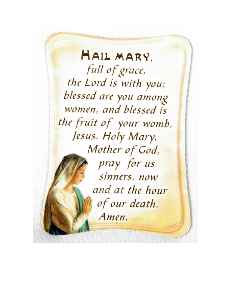 Hail Mary | PDF