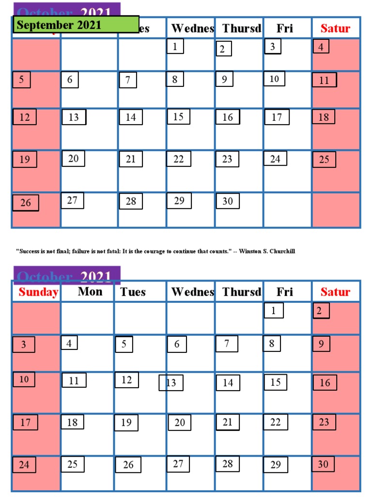 Monthly Planner | PDF