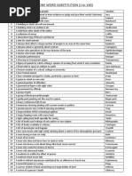 Advanced English Vocabulary List With Meanings & Examples | PDF | Adjective