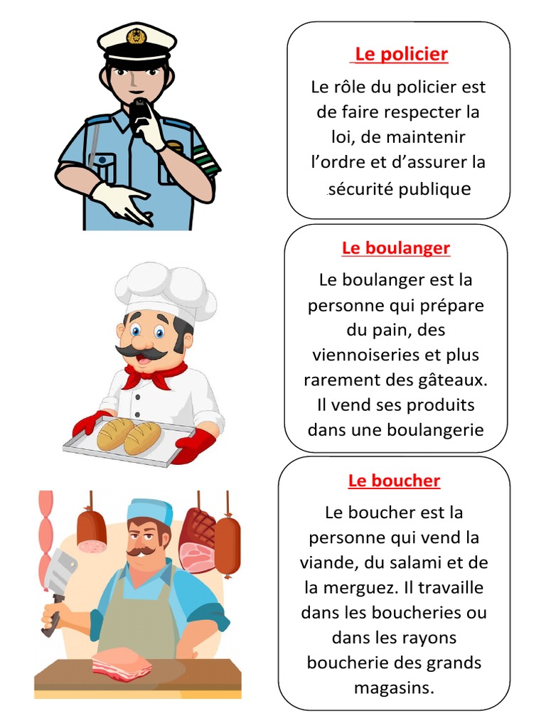 Découverte des métiers au primaire | PDF
