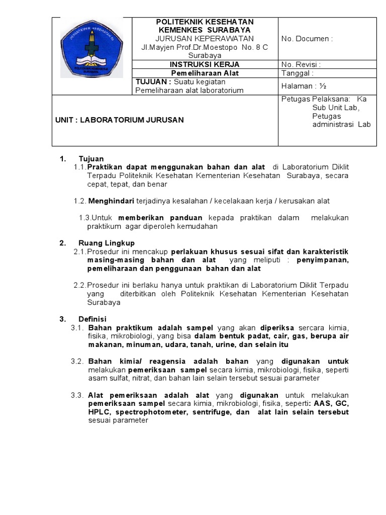 Ik Penyimpanan Alat Ii | PDF