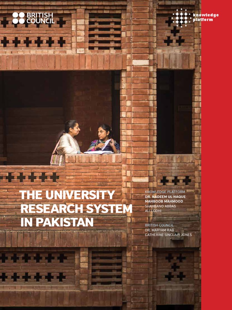 The University Research System in Pakistan | PDF | University | Science