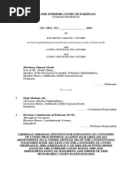 Contempt Petition Format | PDF | Contempt Of Court | Affidavit