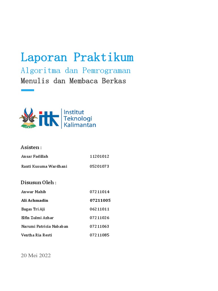 Ali Achmadin - 07211005 - G - P11 PDF | PDF