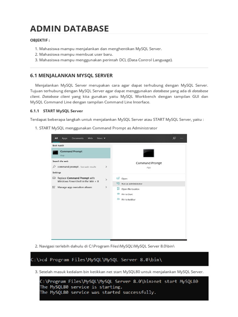 Admin Database | PDF