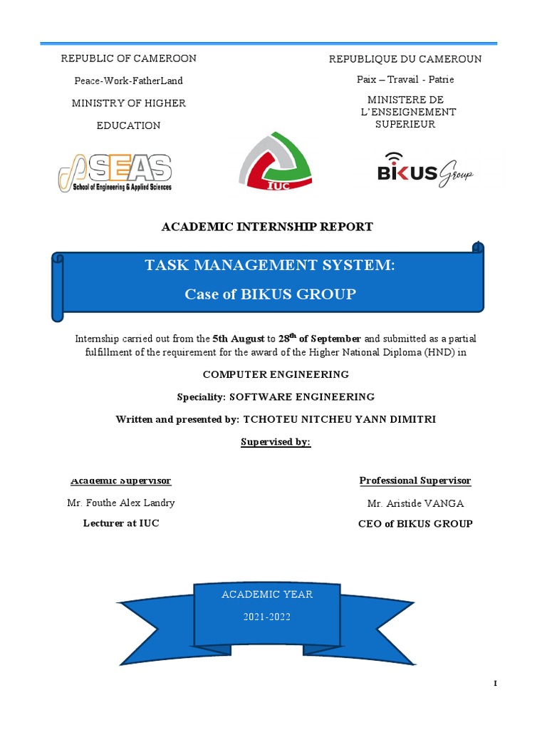 Report of Internship HND | PDF | Databases | Search Engine Optimization