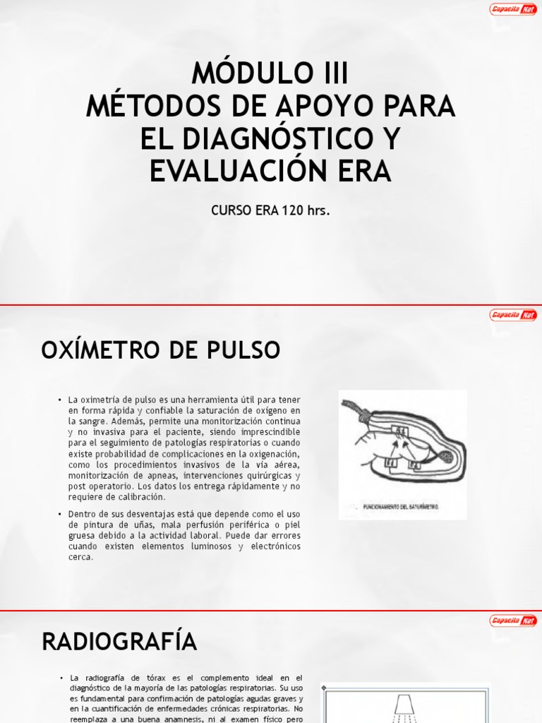DIAPOSITIVAS RESUMEN MODULO III ERA - Compressed | PDF | Tos | Sistema respiratorio
