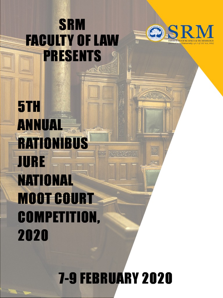 Moot Court Competition Brochure PDF | PDF | Pleading | Memorandum