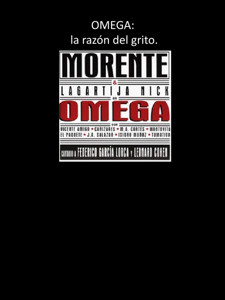 Historia de "Omega", El Disco Que Cambio La Historia. | PDF
