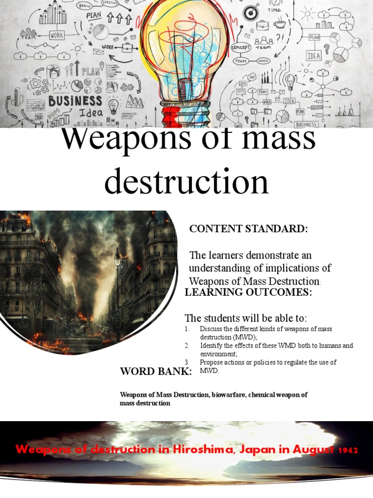 Understanding Weapons of Mass Destruction | PDF | Nuclear Fusion ...
