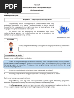 Pantig Worksheet Fil 1 | PDF