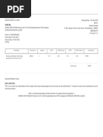 Jewellery Bill Format Template | PDF