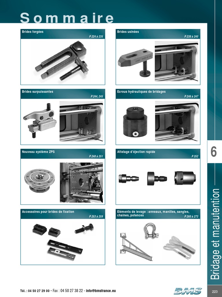 Solutions de Bridage et Manutention | PDF | Vis de fixation | Écrou