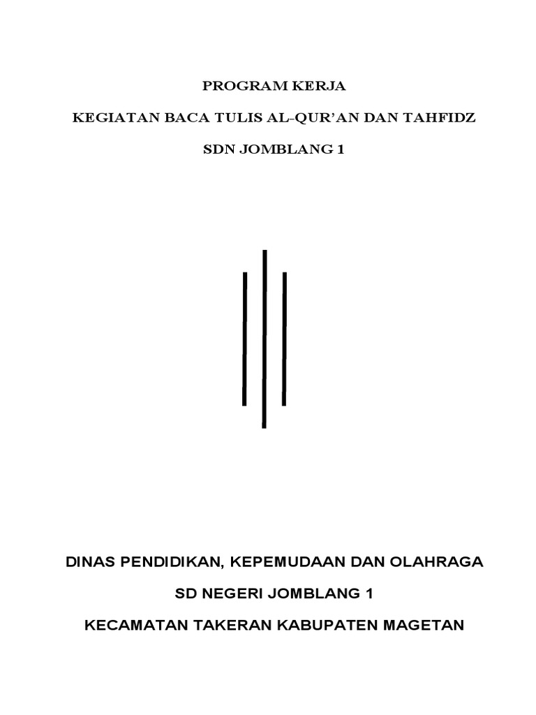 Program Kegiatan BTQ | PDF