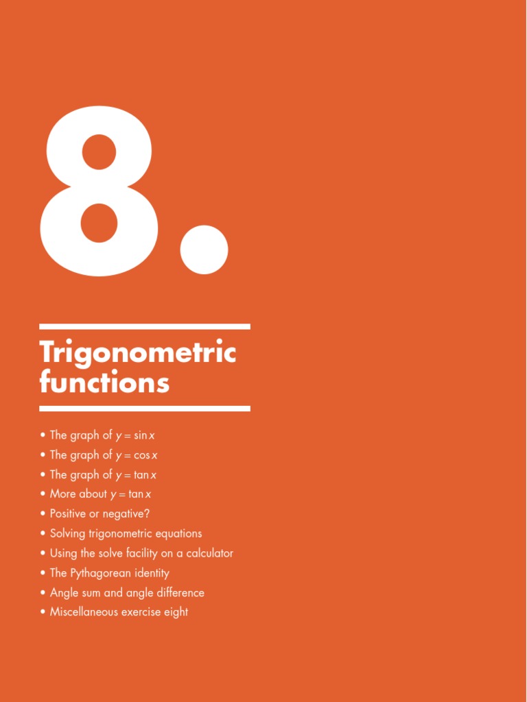 Trigonometric Functions Pdf Pdf Trigonometric Functions Geometry