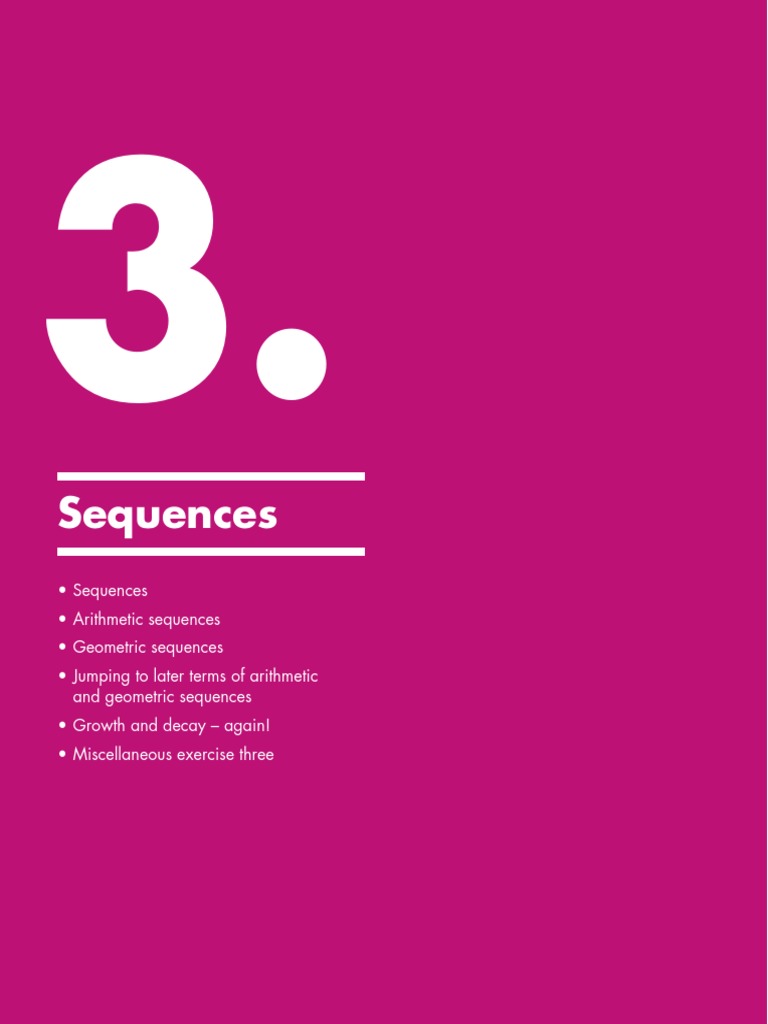 Sequences PDF | PDF | Interest | Sequence