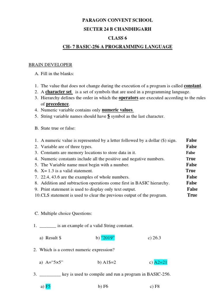 Ch 7 Basic 256 A Programming Language Pdf Programming Computer Program 