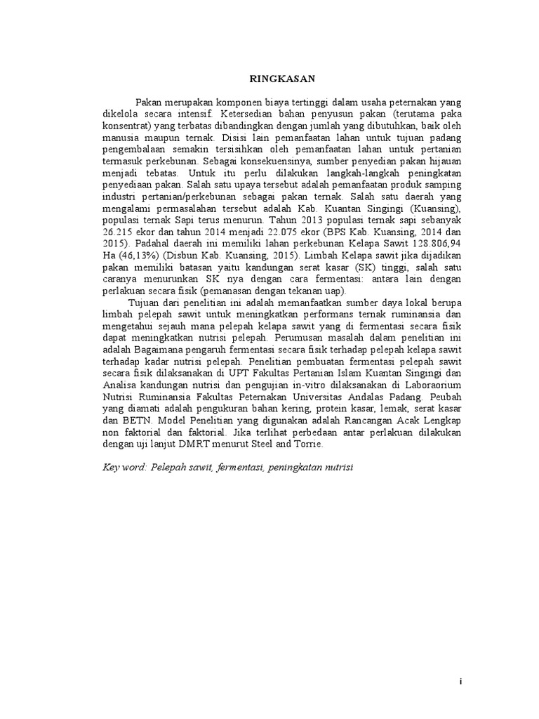RINGKASAN Dan Daftar Isi | PDF