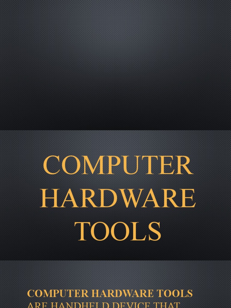 css9-ppt Hand Tools | Download Free PDF | Screw | Tools