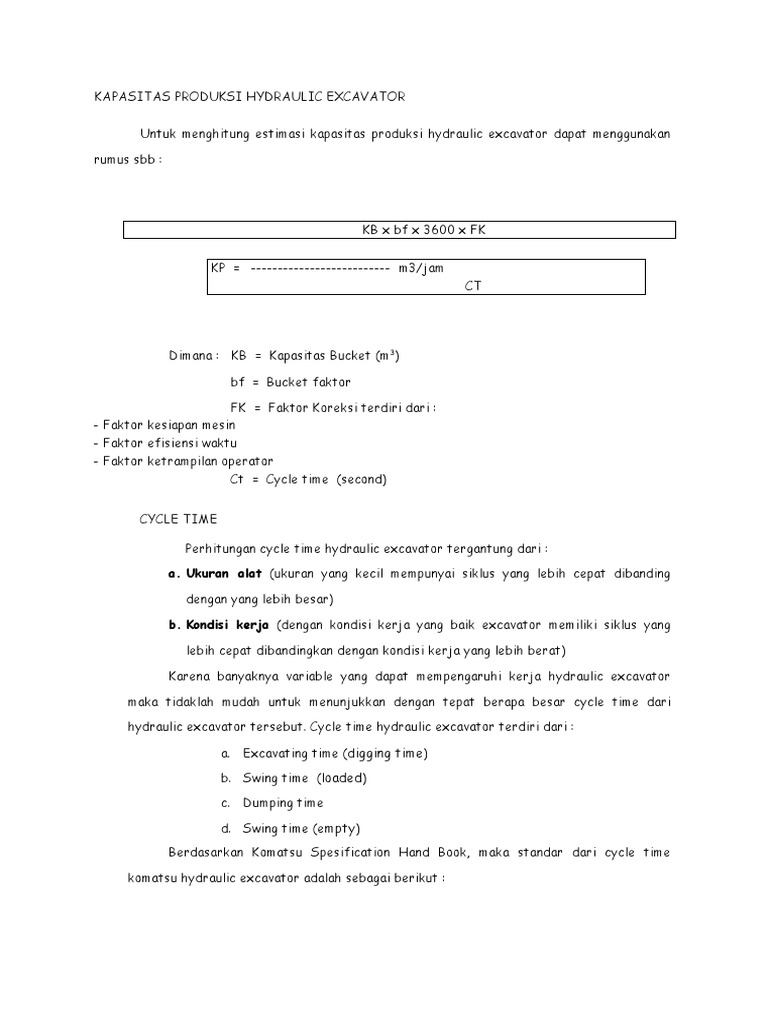 KAPASITAS PRODUKSI Nijtona | PDF