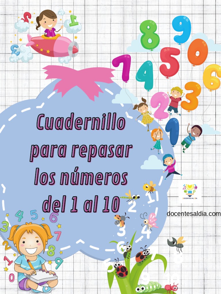 Cuadernillo para Repasar Los Numeros Del 1 Al 10 PDF | PDF