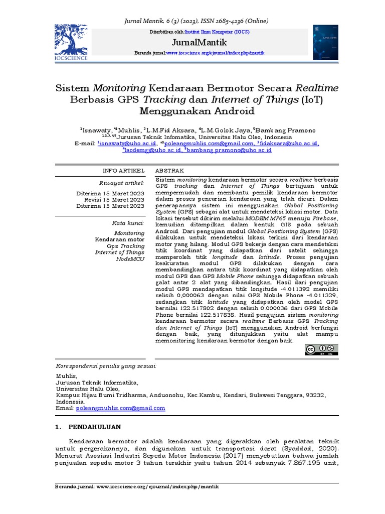 Revisi Jurnal Mantik | PDF