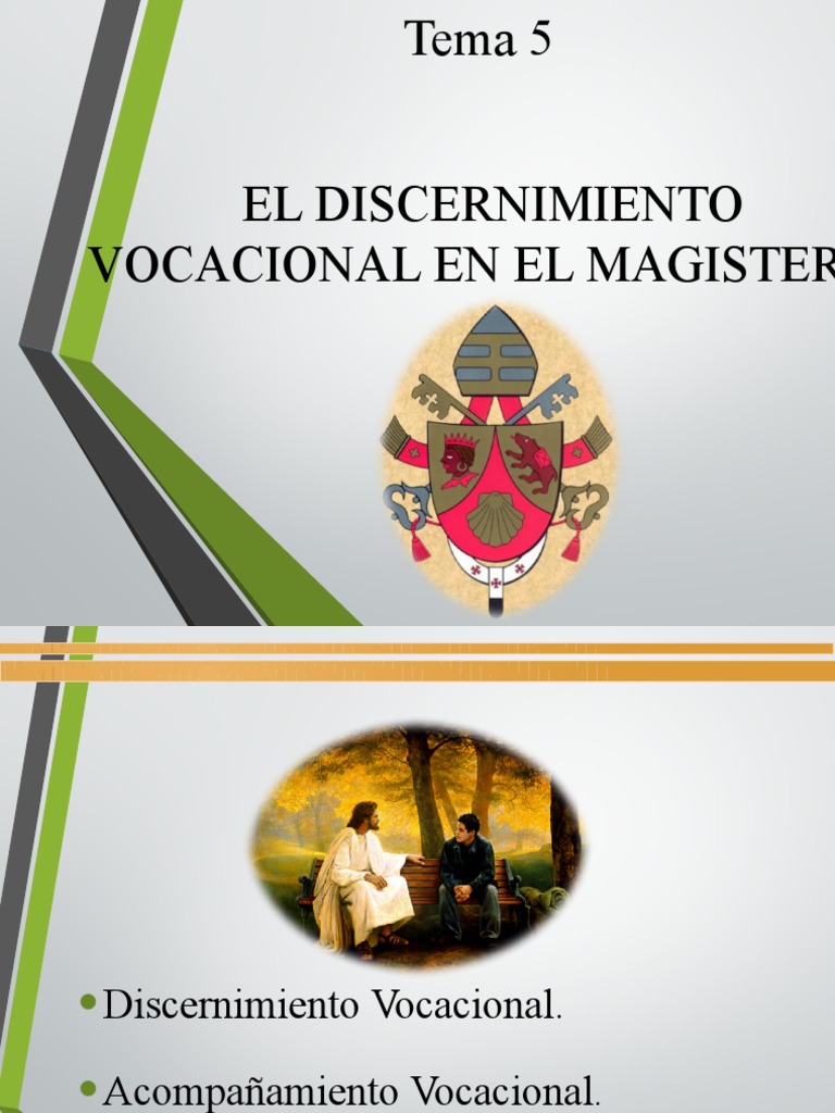 Discernimiento Vocacional en Jóvenes | PDF | Iglesia Católica | Oración