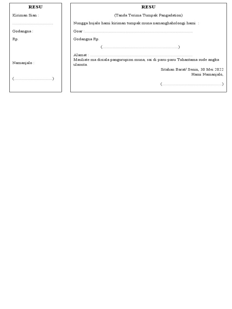 Isi Buku Resu Tumpak | PDF