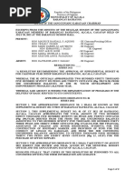 SK Resolution of Treasurer and Secretary | PDF | Philippines | Government