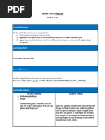 A Detailed Instructional Lesson Plan (Identifying Features of ...