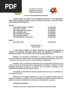 Resolution Realignment Sample Format | PDF | Philippines