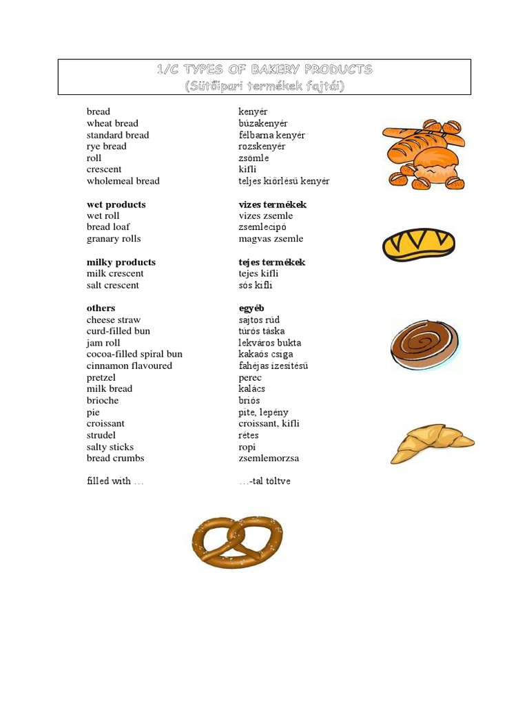 Bakery Products | PDF
