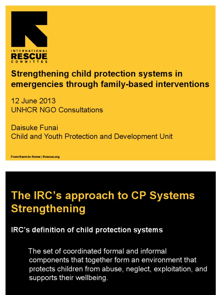Strengthening Child Protection Systems | PDF
