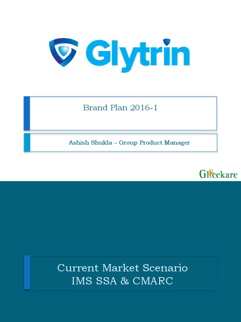 Glytrin Brand Plan 2016-17 Final | PDF | Diabetes Management | Glycated ...