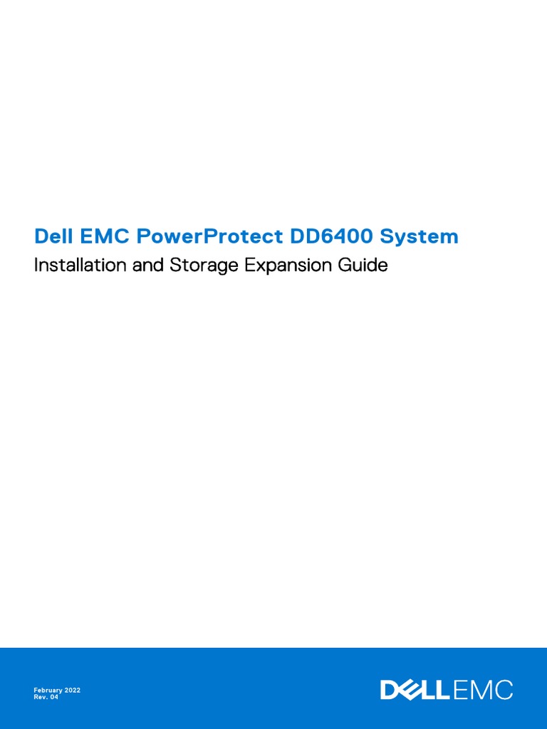 DD P dd6400 Install Guide en Us | PDF | Power Supply | Computer Engineering