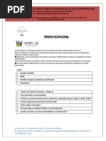 Planilla Asistencia IOSFA | PDF