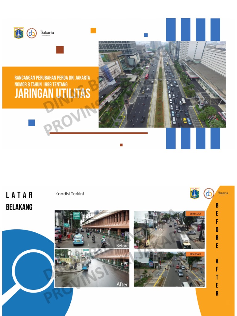 04022022 Bahan Paparan Bapemperda DPRD Usulan Raperda Jaringan Utilitas Rev 4 Secured | PDF